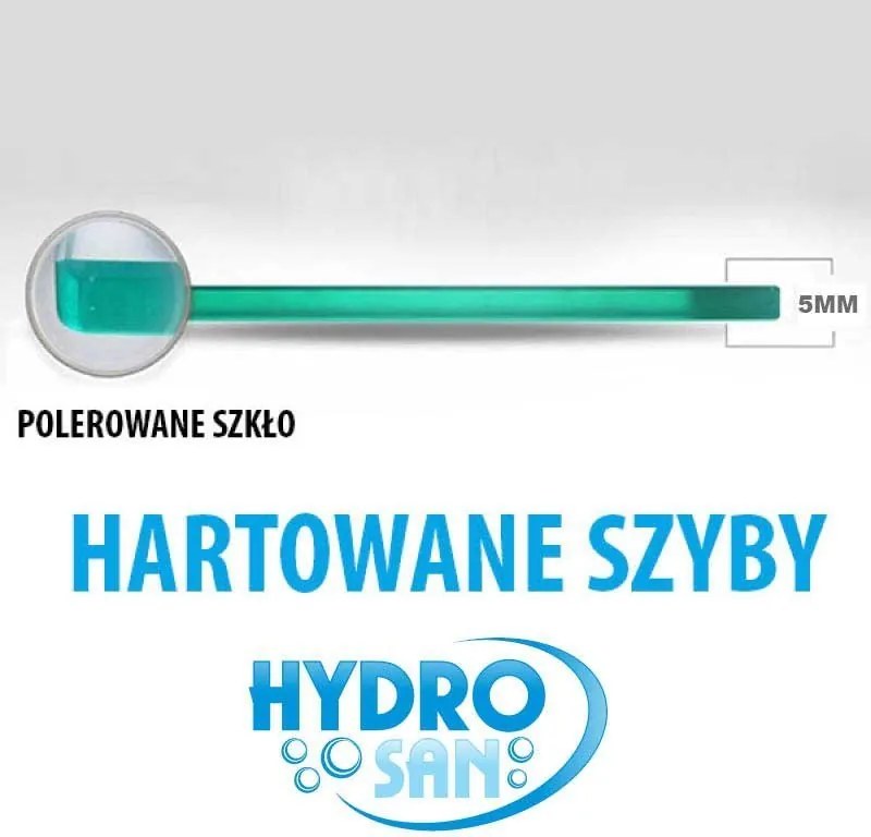 BPS-koupelny Hydromasážní box LISA 100x100