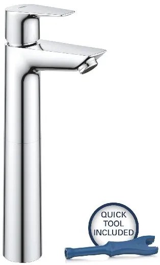 Grohe Start Edge - Umyvadlová baterie s výpustí Push-Open, chrom 23777001