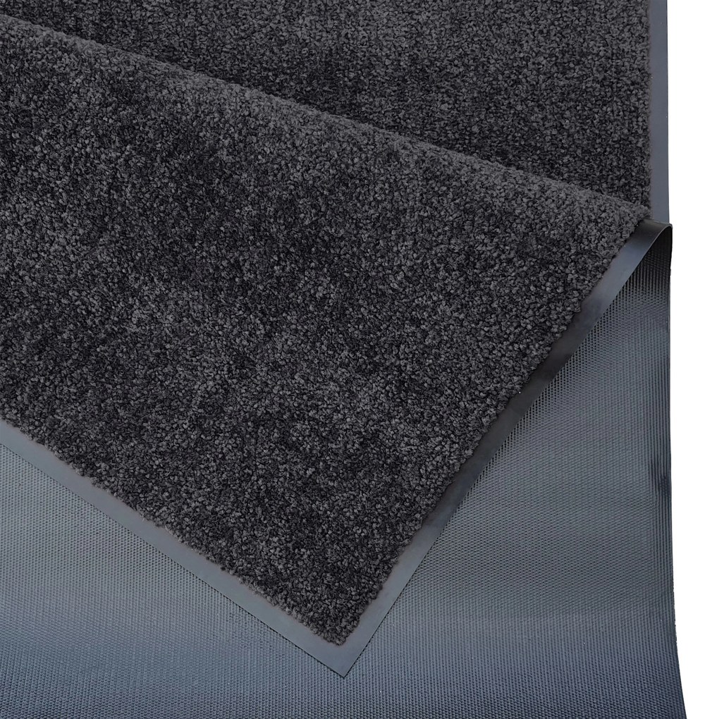 Hanse Home, Rohožka Wash & Clean 102011 Black, 120x180, šedá, chodba / předsíň