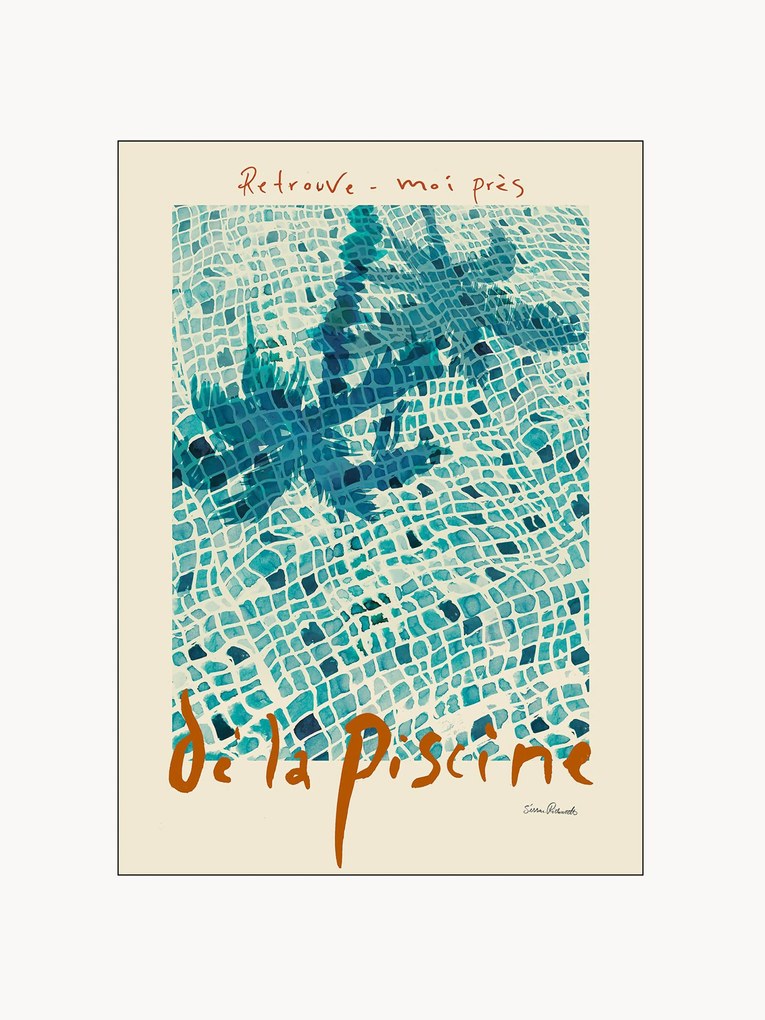 Plakát La Piscine