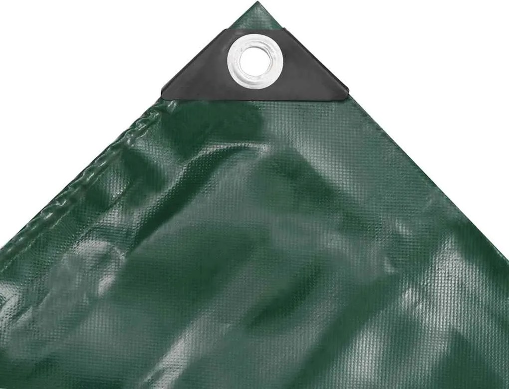 Plachta 650 g/m² 5 x 6 m zelená 144899