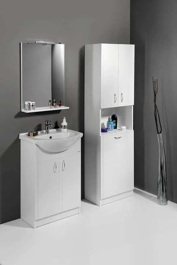 Aqualine Aqualine, SIMPLEX ECO vysoká skříňka 50x180x30cm, SIME520