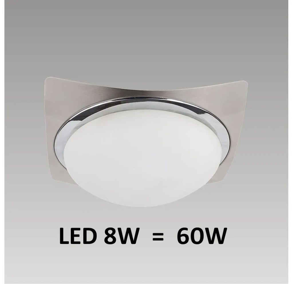 Prezent | LED Stropní / nástěnné svítidlo LENS 1xLED/8W 170mm | LED49013