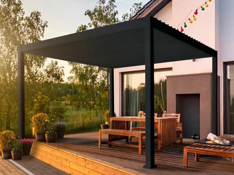 Reflect pergola 300x400 antracit