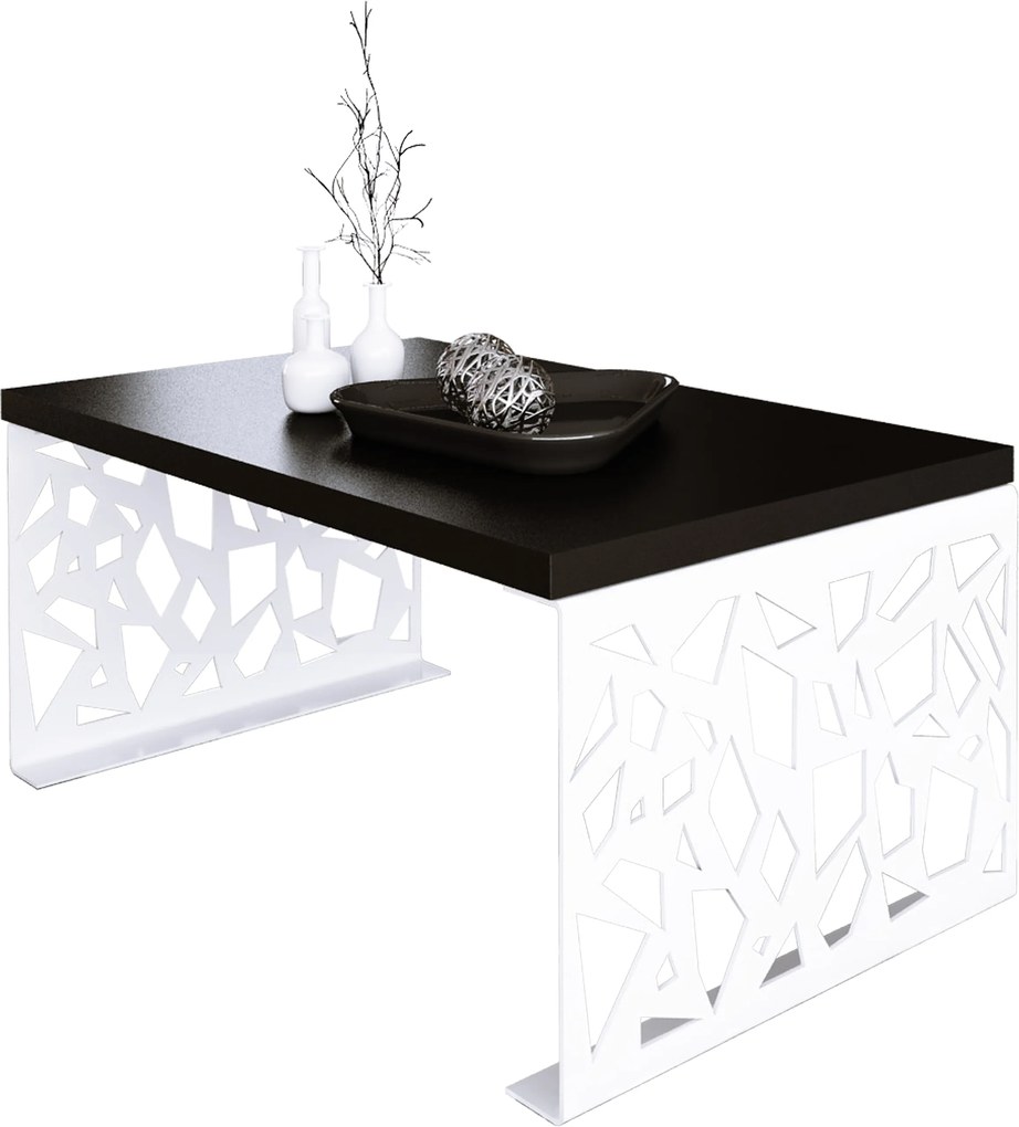 ADRK Furniture Konferenční stolek SEMARA 100x60 CT-SEM-W-B