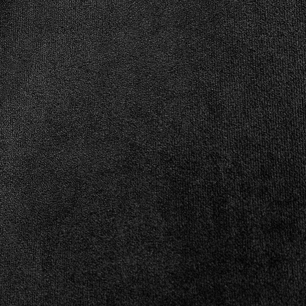 ZATEMŇOVACÍ ZÁVĚS NA KROUŽCÍCH RIA 140X250 CM ČERNÁ