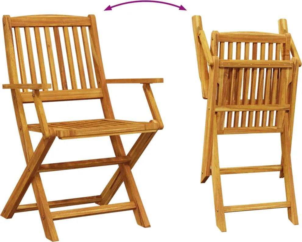 9dílný zahradní jídelní set 180x90x75 cm masivní akáciové dřevo 3321529