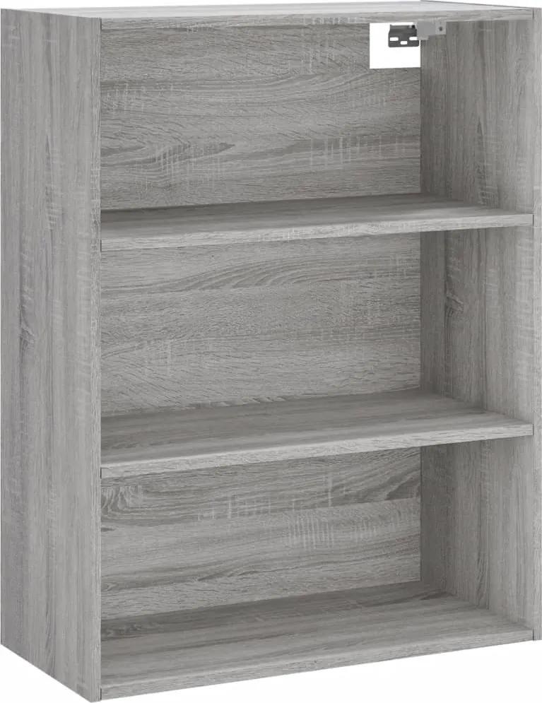 vidaXL Skříň highboard 69,5 x 34 x 180 cm kompozitní dřevo [3189459] Barva: Betonová šedá