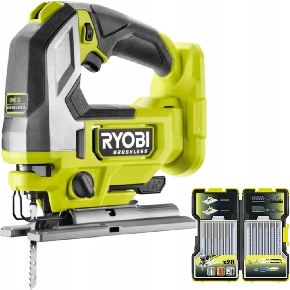 Ryobi Akumulátorová pila RJS18BL-0 18V One+ Sada pilových listů 10 Ks