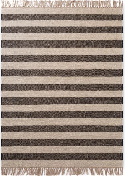 Koberec Hanse Home Handloom 1.0 PLAYA přírodní / bílý / černý