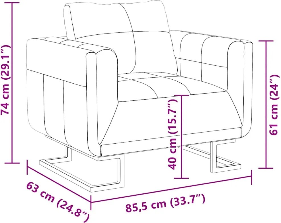 Hranaté křeslo s chromovanými nohami černé umělá kůže 241004