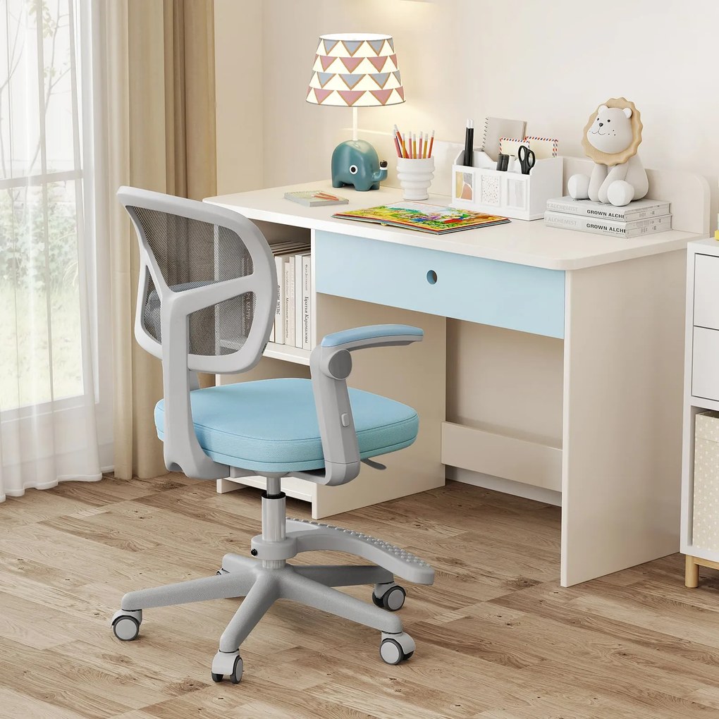 Costway Dětská psací židle s 41-52 cm výškově nastavitelný sedák