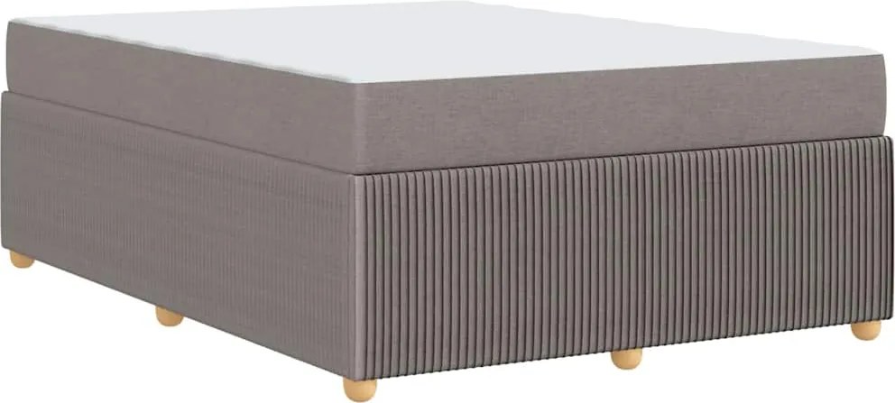 Rám postele Taupe 160 x 200 cm textil 3398409