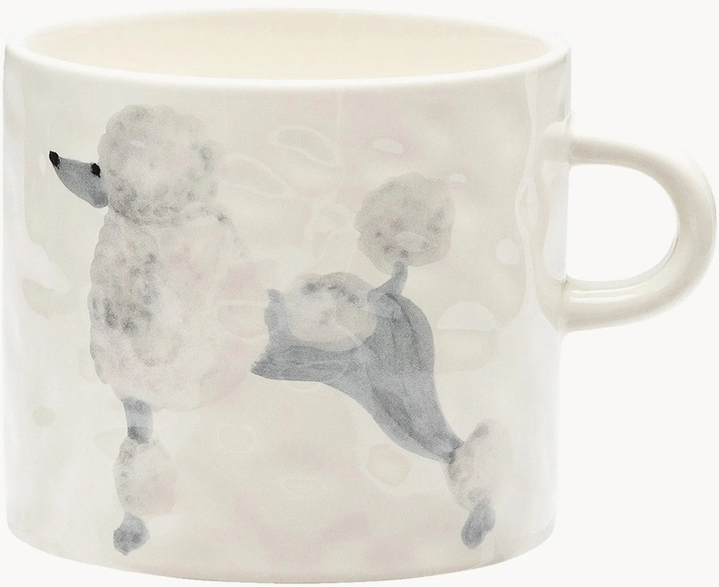 Ručně malovaný hrnek Poodle