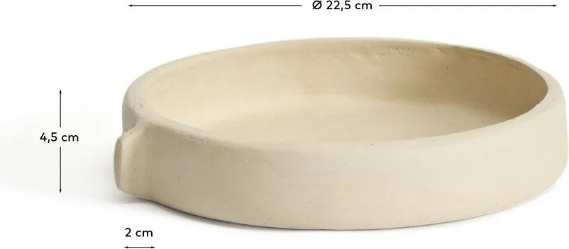 Dekorační tác 24,5x22,5 cm Mireni – Kave Home