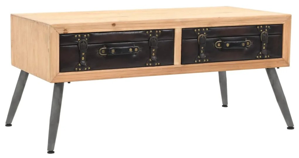 Konferenční stolek z masivního jedlového dřeva | 115x55x50 cm
