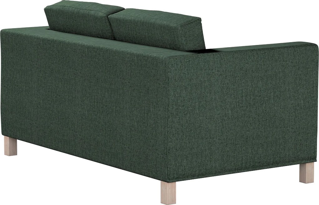Potah na pohovku IKEA Karlanda 2-místná, krátký barva zelená látka pletený vzor