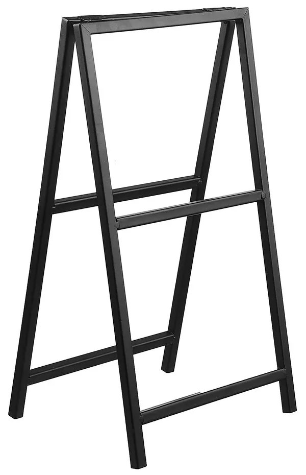 GRID Etažér se dvěma drátěnými koši - černá