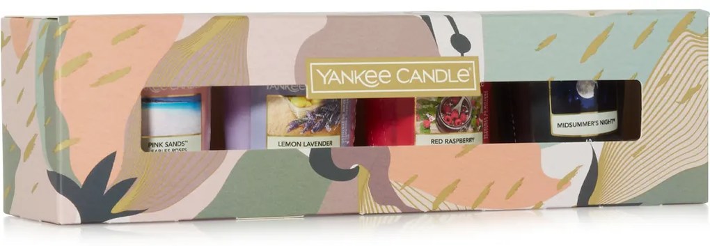 Yankee Candle – dárková sada 4 votivní svíčky Under the Desert Sun