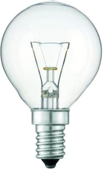 Klasická iluminační žárovka E14, P45, 60W, 640lm, teplá bílá 874225000124