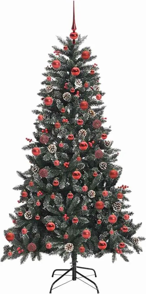 Umělý vánoční stromeček Zelená 180 cm PVC, plast a ocel 3395880