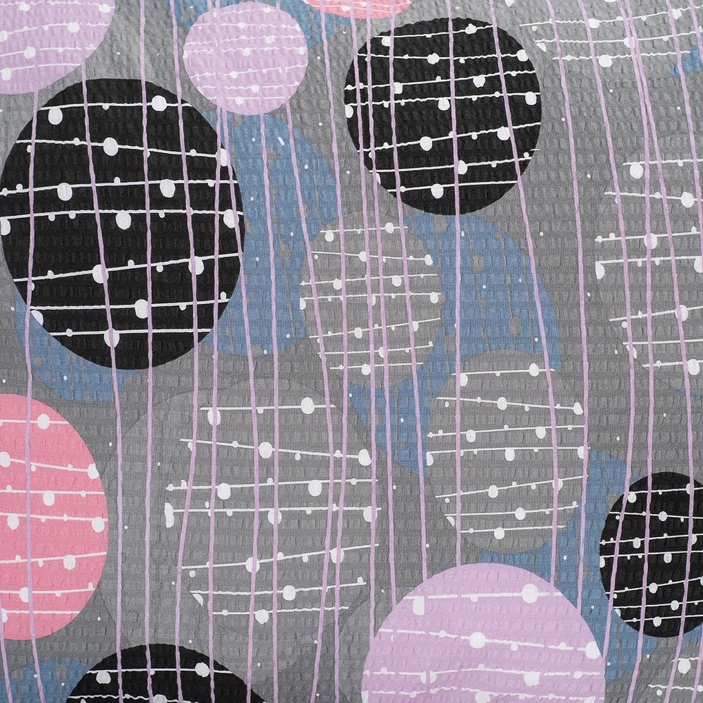 4Home Krepové povlečení Pink illusion, 140 x 200 cm, 70 x 90 cm