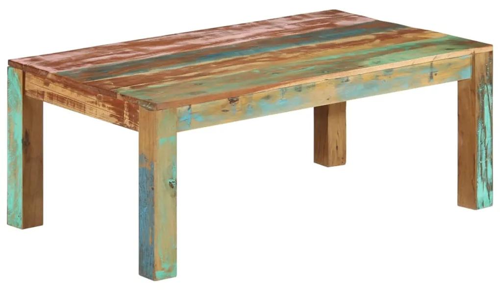 Konferenční stolek masivní recyklované dřevo 100 x 60 x 40 cm,  337846