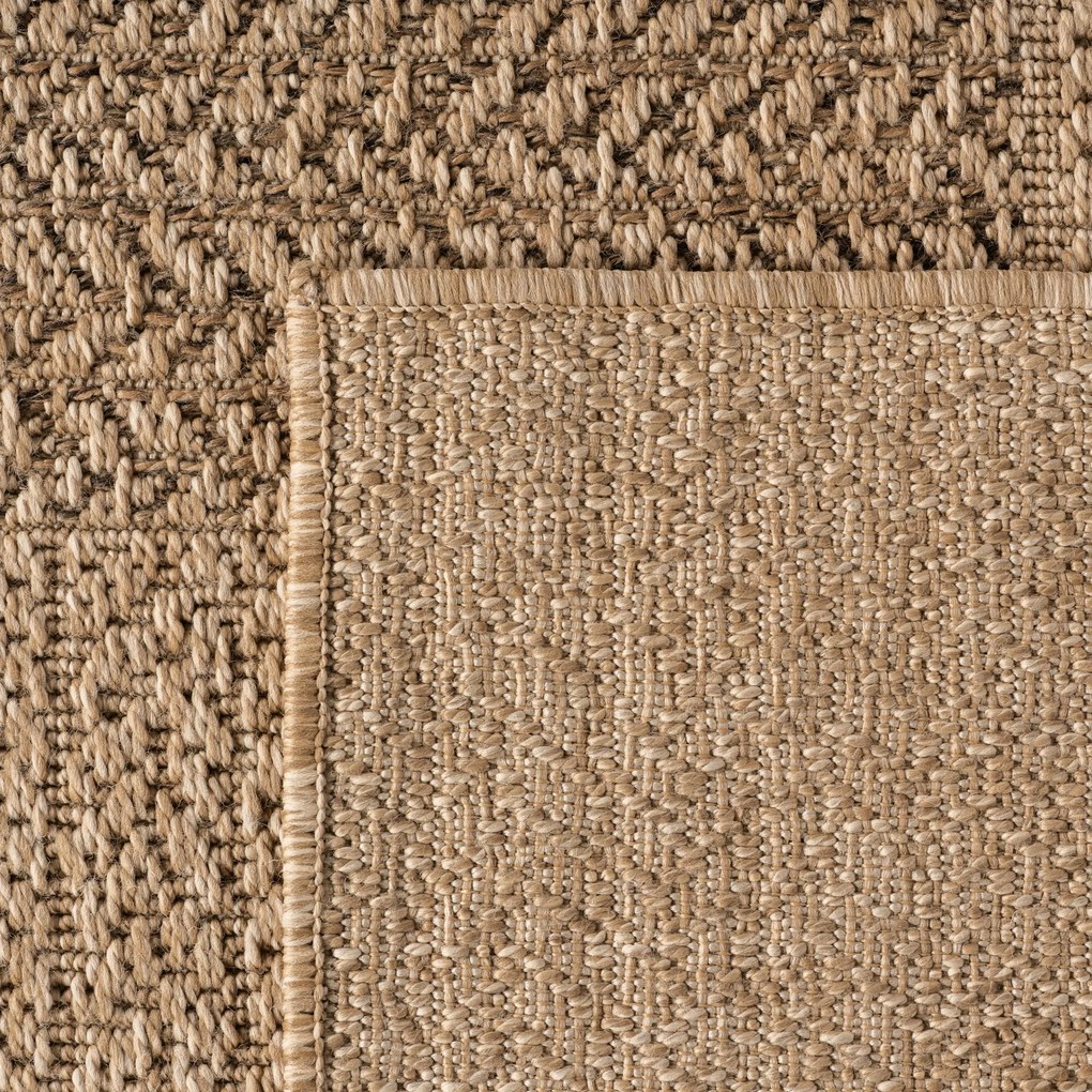 Ayyildiz, Kusový koberec Timber 1405 beige - na ven i na doma, 80x150, béžová, chodba / předsíň