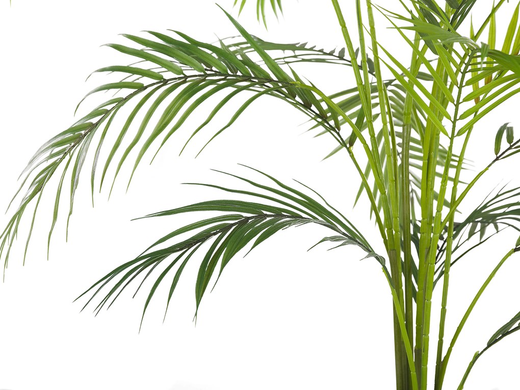 Umělá rostlina v květináči 120 cm ARECA PALM Beliani