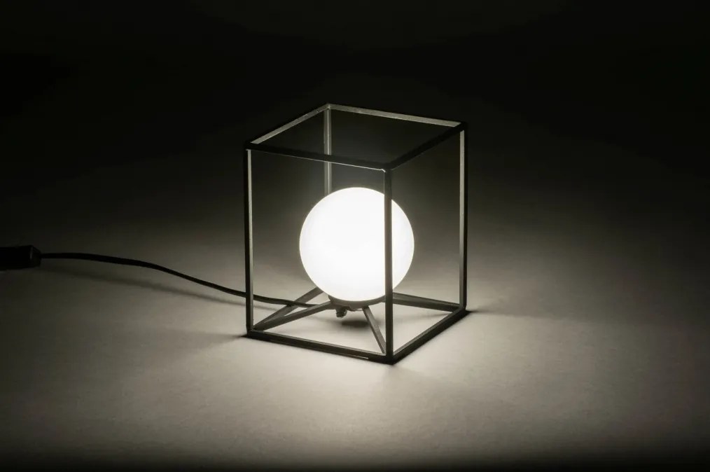 Stolní designová lampa Industry Fox Black