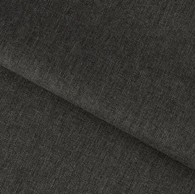 Rozkládací sedací souprava do U VALERIO 305x140 cm, tmavě šedá