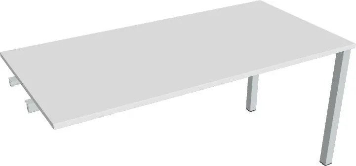 Hobis Kancelářský stůl řetězící Hobis UJ 1600R, deskaakát, černá černá