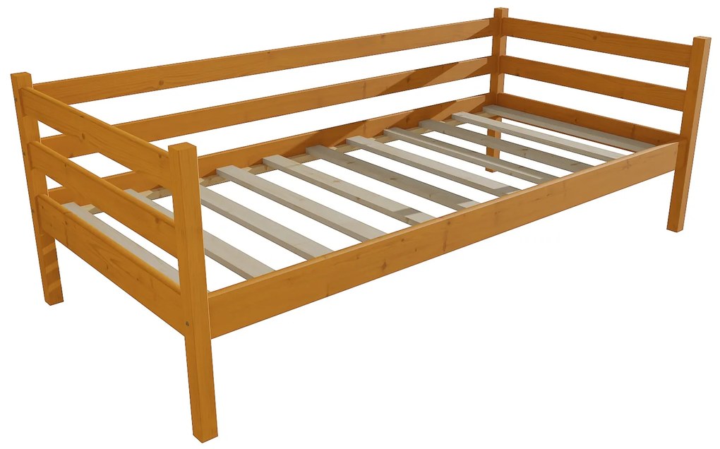 Vomaks Dětská postel DP 028 Rozměr: 70 x 160 cm, Barva: bezbarvý lak
