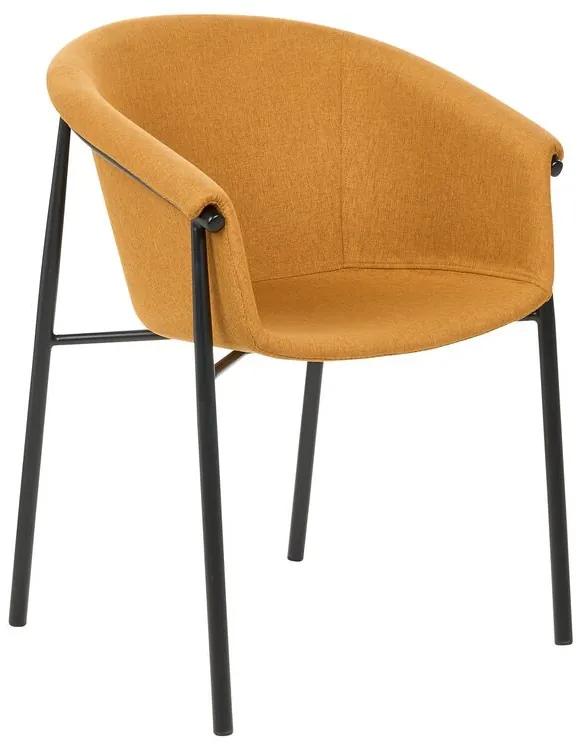Set 2 ks jídelních židlí Anja (oranžová). 1077509