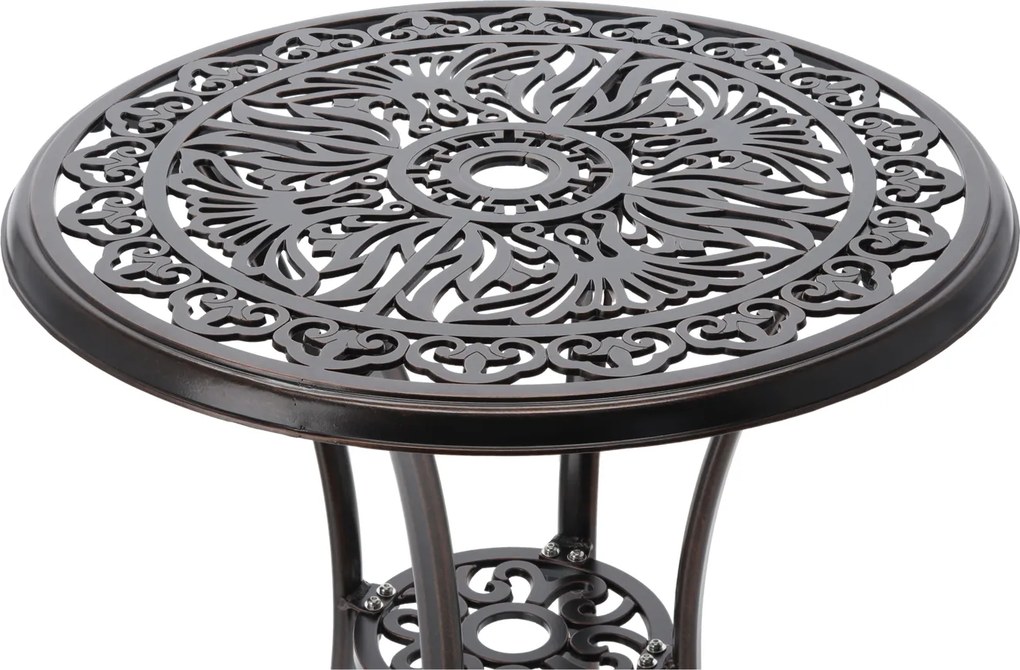 Zahradní stůl Danbury 68 cm antický bronz