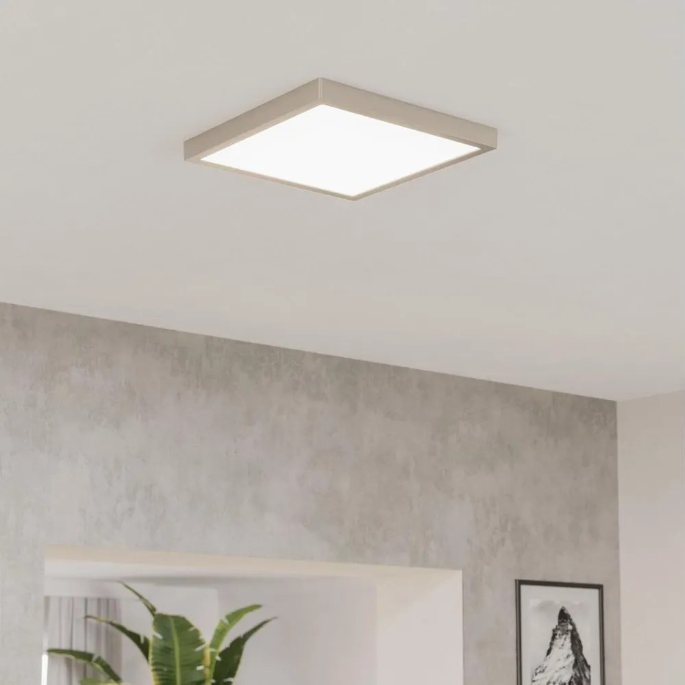Eglo 901322 - LED Str. svítid. FUEVA LED/13W/230V 2700/4000/6500K 29x29 cm chrom
