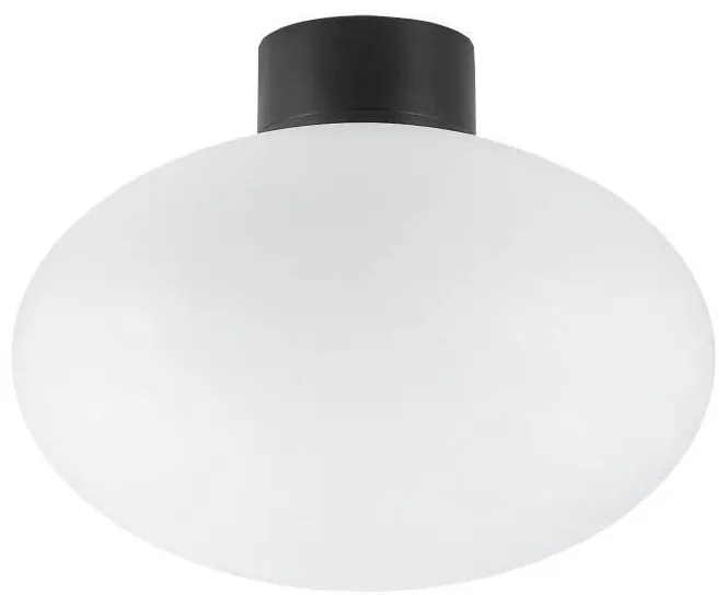 Ideal Lux - Venkovní stropní svítidlo CLIO 1xE27/42W/230V IP44 černá