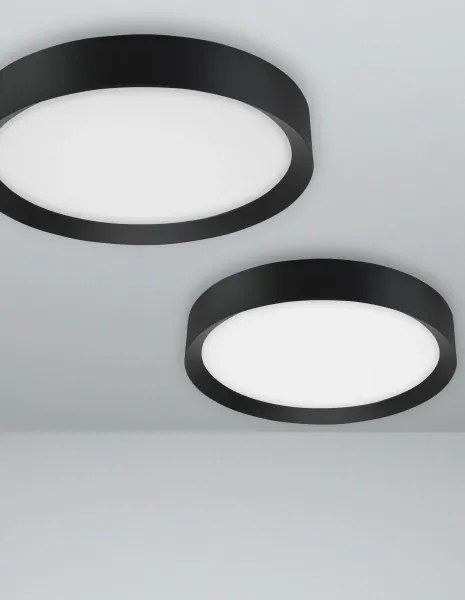 LED stropní svítidlo Luton 55 černé