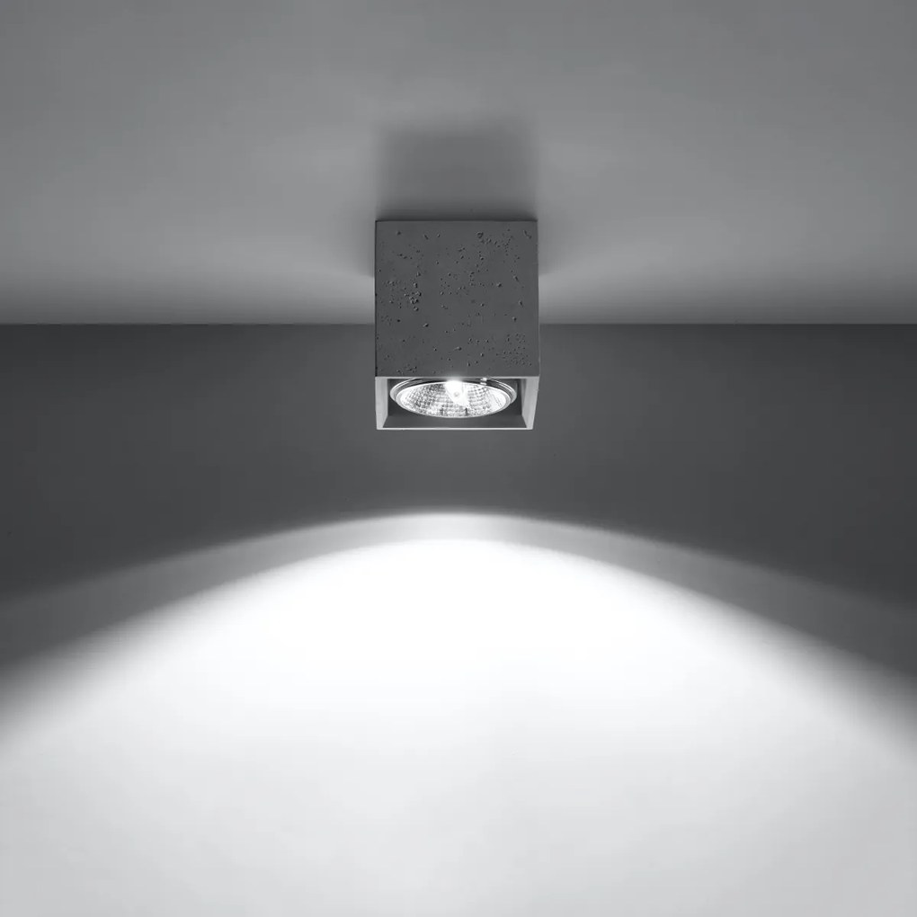 Sollux Lighting Stropní svítidlo VALDE beton