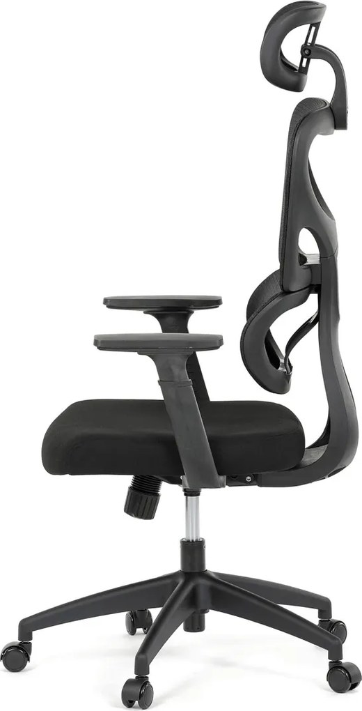 Ergonomická kancelářská židle LEXON - černá síťovina