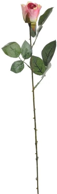 Růže tm. růžový melír 54cm, květ 3-5cm