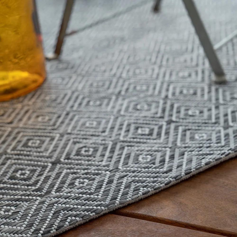 Obsession koberce Kusový koberec Nordic 870 grey – na ven i na doma - 160x230 cm
