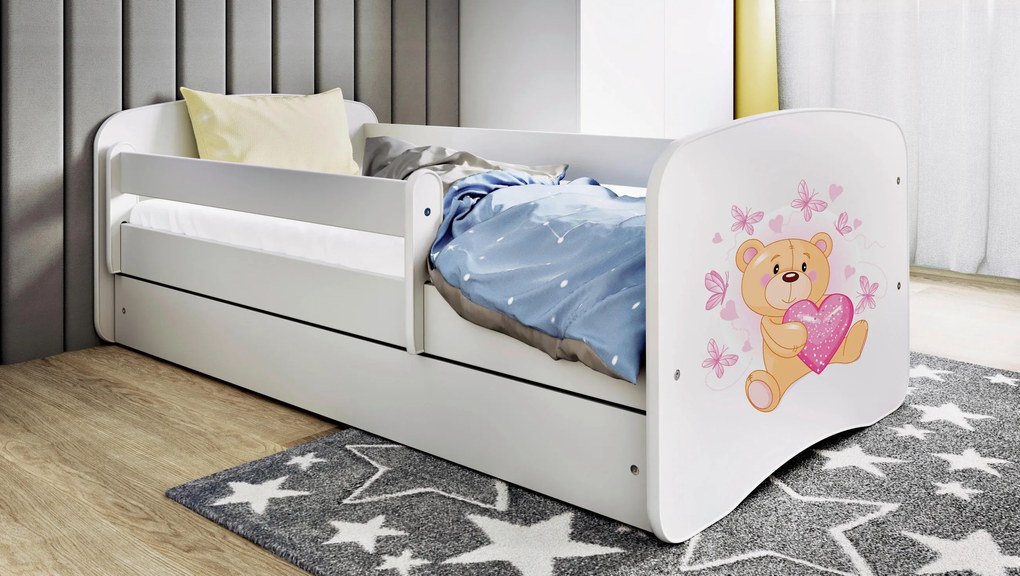 XXXLutz POSTEL PRO DĚTI A MLÁDEŽ 80/160 cm, bílá MID.YOU - Dětské pokoje sestavy - 002142000262
