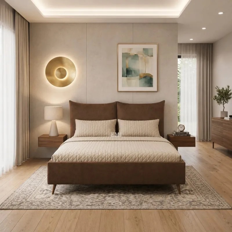 Postel čalouněná ALORA 180x200 cm s úložným prostorem
