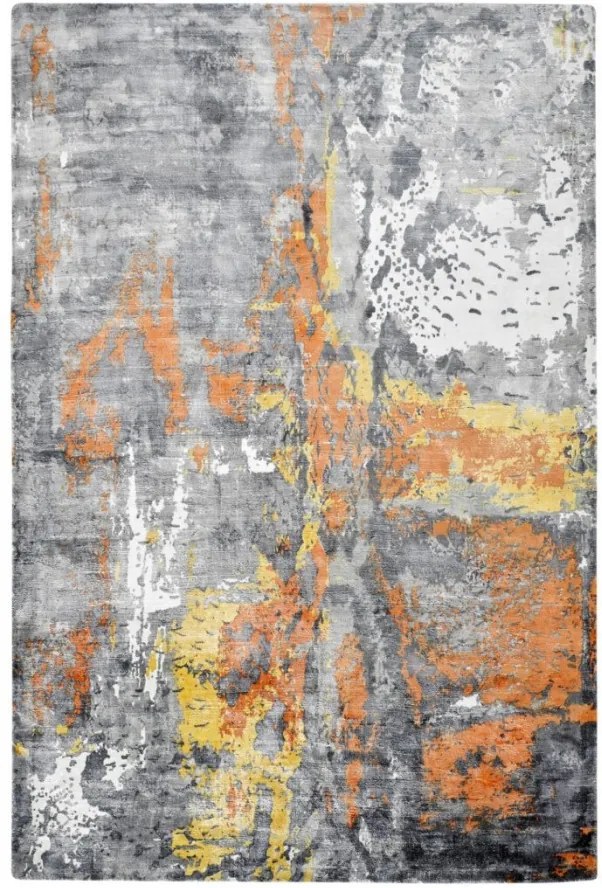 Hans Home | Ručně tkaný kusový koberec Taste of obsession 120 GINGER, oranžová - 80x150