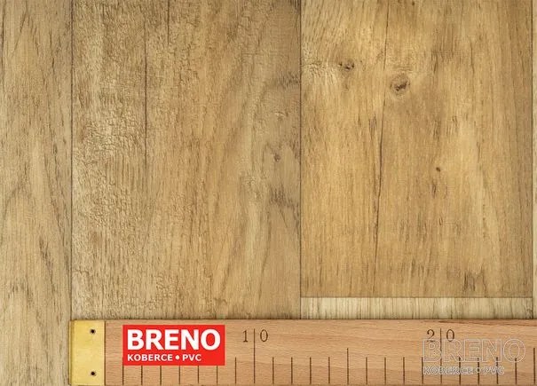 Breno PVC AMBIENT Chalet Oak 066L – světlé dřevo, šíře 300 cm