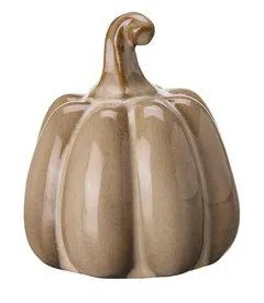 Porcelánová dekorace dýně Judy Beige 8x10 cm Wikholm Form