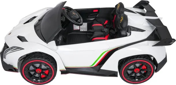 Elektrické autíčko Lamborghini Veneno bílé