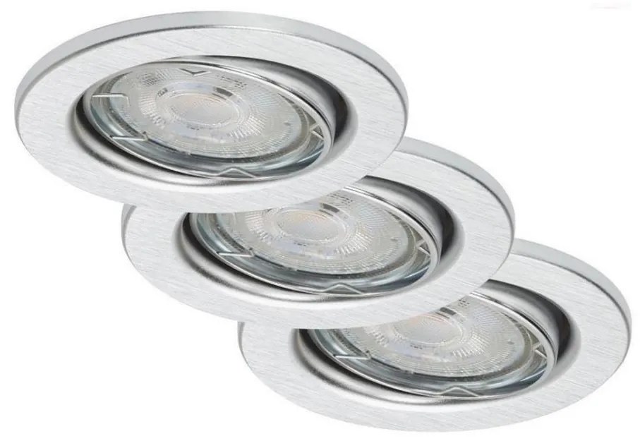 Briloner 7149-039-SADA 3xLED Stmívatelné koupelnové svítidlo 1xGU10/5W/230V IP23