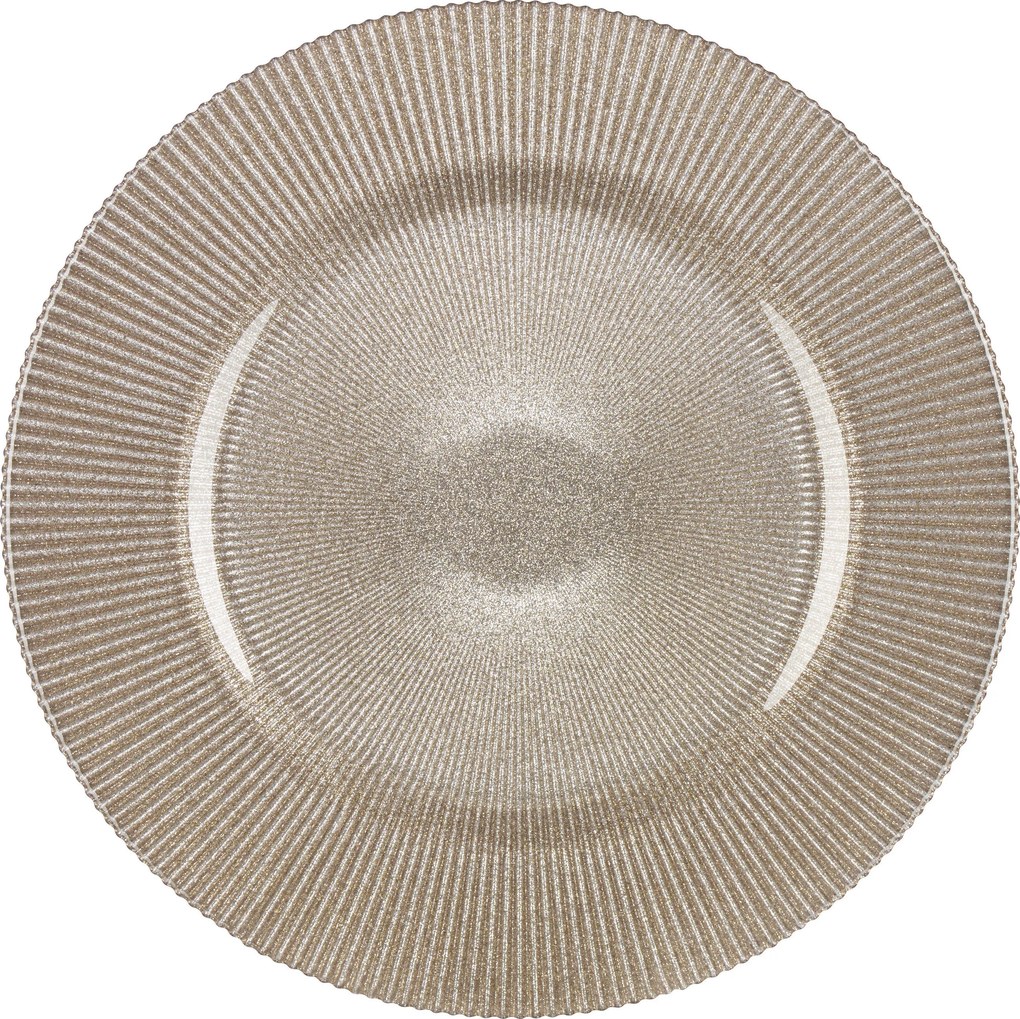 XXXLutz PODLOŽKA POD TALÍŘ Luce Plate 34 cm Novel - Servírovací talíře - 0031080075